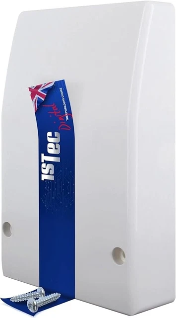1STEC WHITE INTERNAL Virgin Media Wall Box Housing for 2-Way Splitter ...