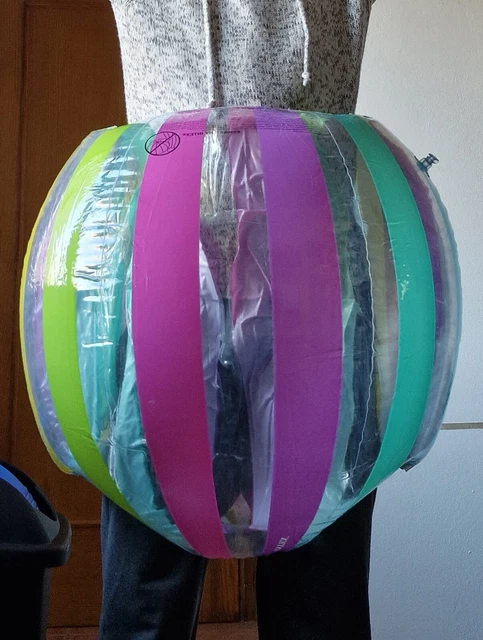 BIG INFLATABLE PVC Plastic Beach Ball Underwear / Shorts 3XL new ...