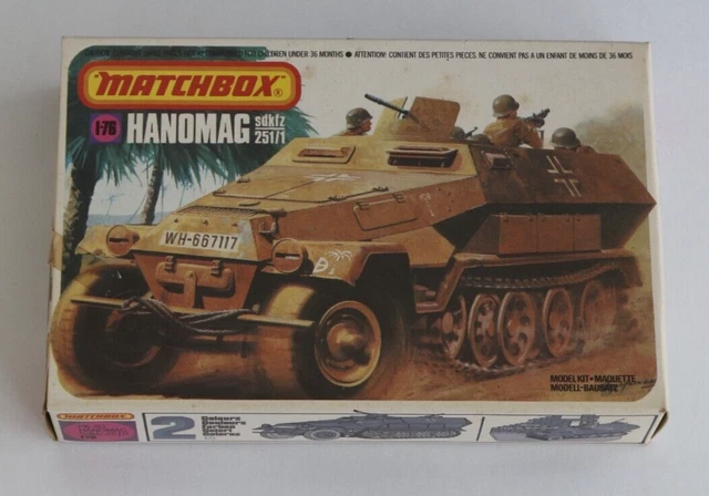 MATCHBOX PK-83 HANOMAG sdkfz 251/1 - Sealed in Box £20.47 - PicClick UK
