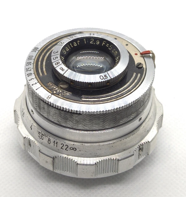 VERY RARE LENS Baltar 5cm (50mm) f2.9 Leica LTM M39, RF coupled £234.68 ...