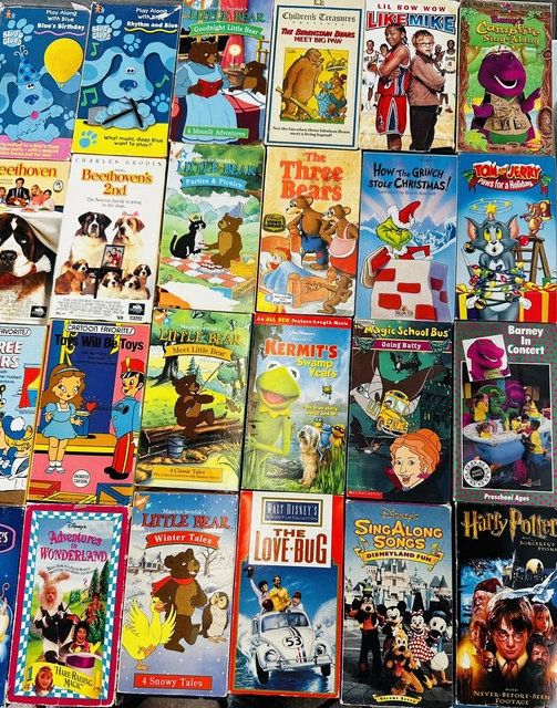 DISNEY, NICKELODEON, CARTOON,SCHOLASTIC VHS Movies £4.75 - PicClick UK