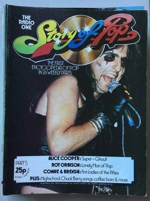 STORY OF POP Magazine #5 Alice Cooper Chuck Berry Roy Orbison EUR 5,93 ...