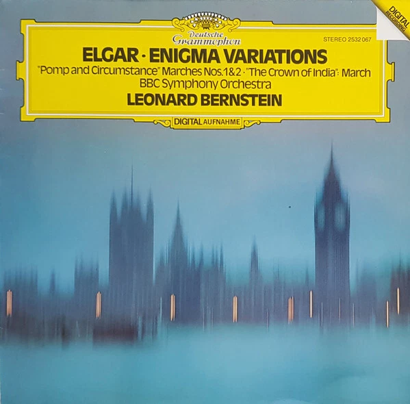 EDWARD ELGAR* LEONARD Bernstein, BBC Symphony Orches LP Vinyl Schallplatte 051 EUR 32,18 ...