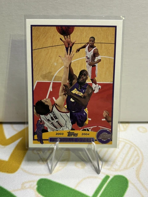SHAQUILLE O'NEAL - 2003 Topps Basketball #34 Los Angeles Lakers HOF EUR ...