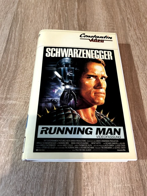 RUNNING MAN - Arnold Schwarzenegger - VHS Kassette EUR 5,00 - PicClick DE