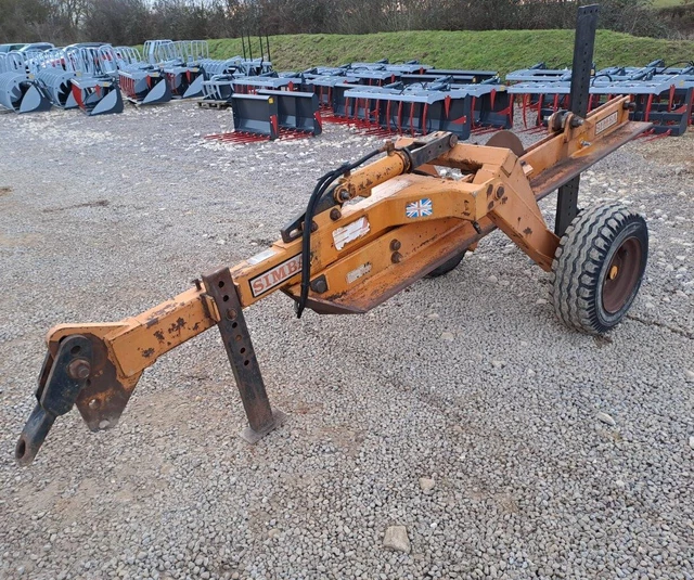 SIMBA SINGLE LEG Trailed Beam Moledrainer, hyd lift £3,500.00 - PicClick UK