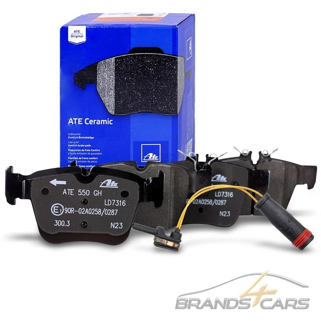ATE CERAMIC BREMSBELÄGE +Warnkontakt Satz Hinten Für Mercedes Benz Glc X253 C253 EUR 64,84 ...