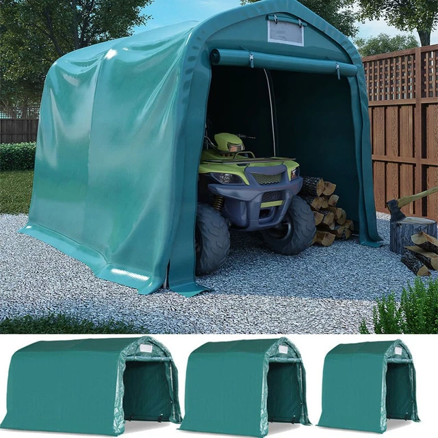 GARAGENZELT WEIDEZELT UNTERSTAND Lagerzelt 550 g/m² PVC Plane Carport ...