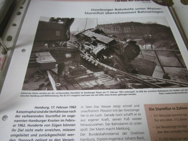 EISENBAHN CHRONIK N 3B 1962 Flutkatastrophe Hamburg EUR 4,81 - PicClick DE