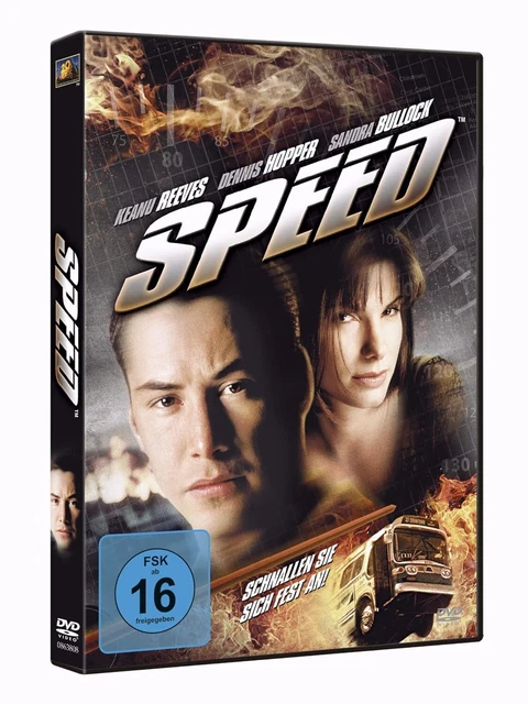 SPEED (1994)[DVD/NEU/OVP] KEANU Reeves, Dennis Hopper, Sandra Bullock ...