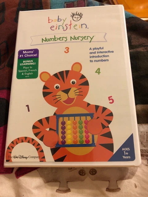BABY EINSTEIN: NUMBERS Nursery (DVD, 2003) Disney/ Factory Sealed £13. ...