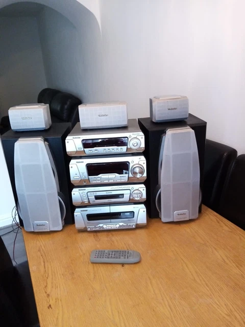 TECHNICS SILVER HI fi stack system £260.00 - PicClick UK
