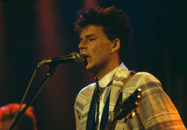SCOTTISH SINGER STUART Adamson Big Country At Montreux 1986 Old Photo ...
