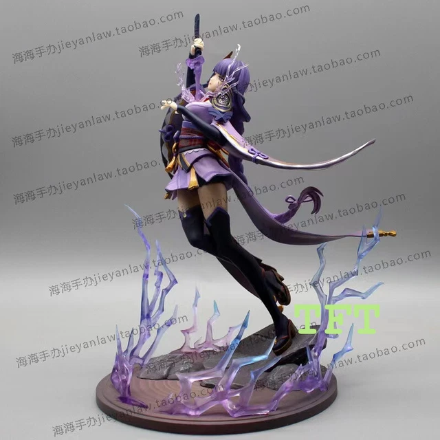 FIGURINE JEU GENSHIN Impact Beelzebul Raiden Shogun 12,2' PVC modèle ...