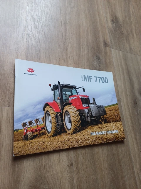 BROCHURE TRACTEUR MASSEY Ferguson Mf 7700 Prospekt EUR 2,50 - PicClick FR
