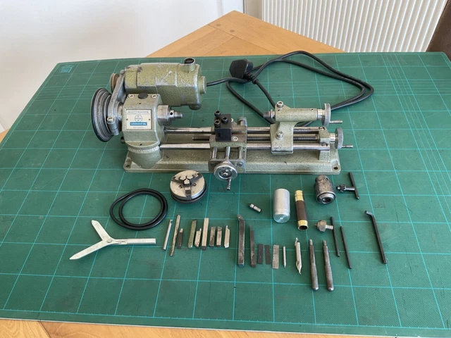 EMCO UNIMAT SL Lathe .Mini Lathe.model Makers Lathe, Clockmakers Lathe ...
