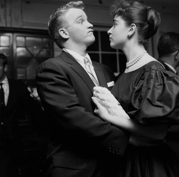 ITALIAN SINGER ANNA Maria Alberghetti with Gary Crosby attends t - 1956 ...