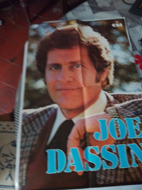 POSTER DE JOE Dassin Format 60/40 EUR 100,00 - PicClick FR