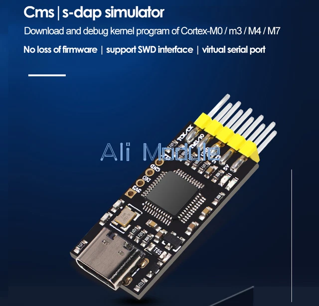 Stm32 Development Dap Downloader Emulator Module Cmsis Debugger Keil Swd Serial £3 36 Picclick Uk