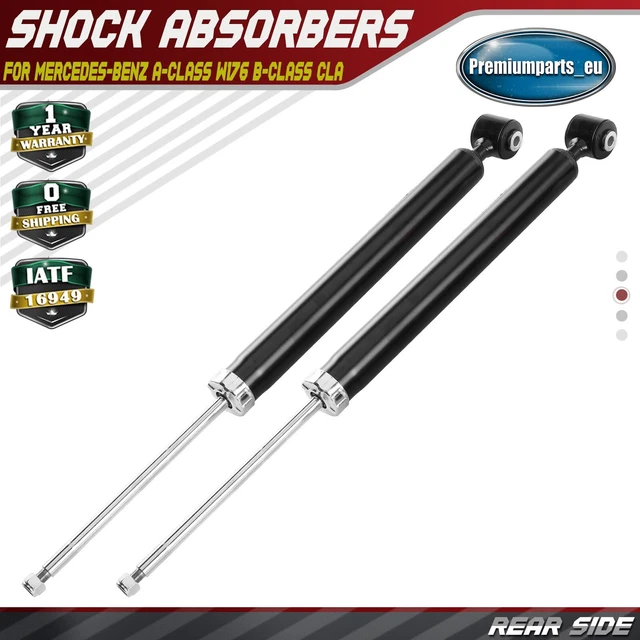 2X SHOCK ABSORBERS Rear for Fiat Mercedes-Benz W176 C117 W242 W246 ...