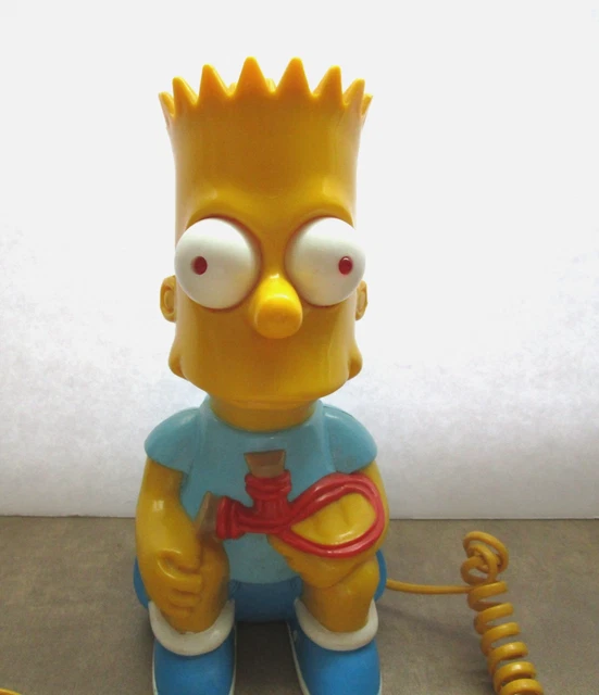 20TH CENTURY FOX Bart Simpson Telephone Columbia Tel-Com Simpsons-1990 ...