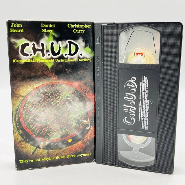 C.H.U.D. VHS CULT Horror Movie Anchor Bay John Heard Daniel Stern Chud ...