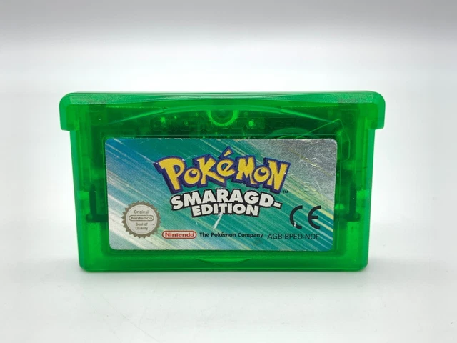 POKÉMON: SMARAGD-EDITION (NINTENDO Game Boy Advance) GBA Modul [Zustand ...