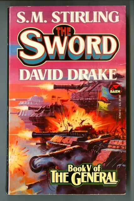 THE SWORD BY S.M. Stirling & David Drake! Vintage 1995 Baen PB! (The ...