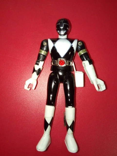 BANDAI DIE CAST Kyoryu Sentai Zyuranger Power Rangers Black Figure ...
