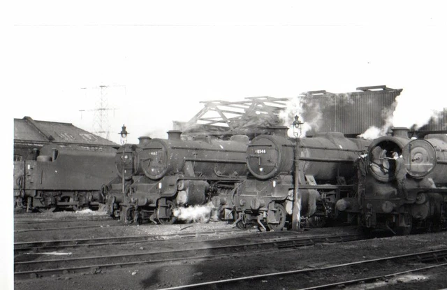 RAIL PHOTO LNER GCR LMS MR Heaton Mersey shed Cheshire CLC Staockport £ ...