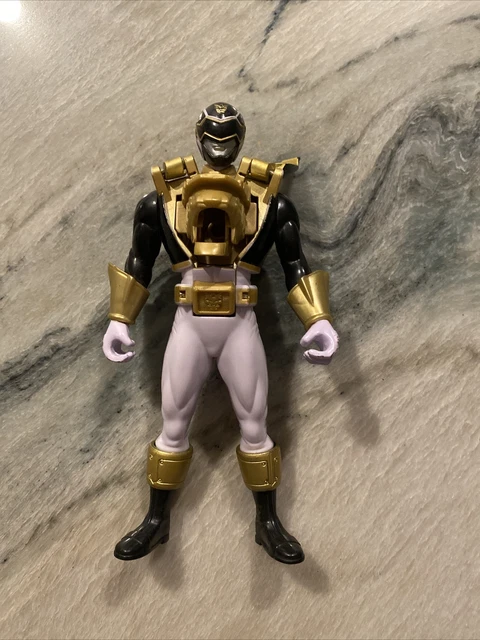 POWER RANGERS MEGAFORCE Ultra Morphin Black Ranger Loose 6.5" Figure ...