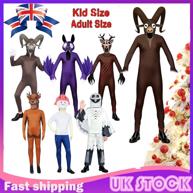 KIDS 99-NIGHTS IN The Forest Deer Boys Deer Monster Horror Game Outfit ...