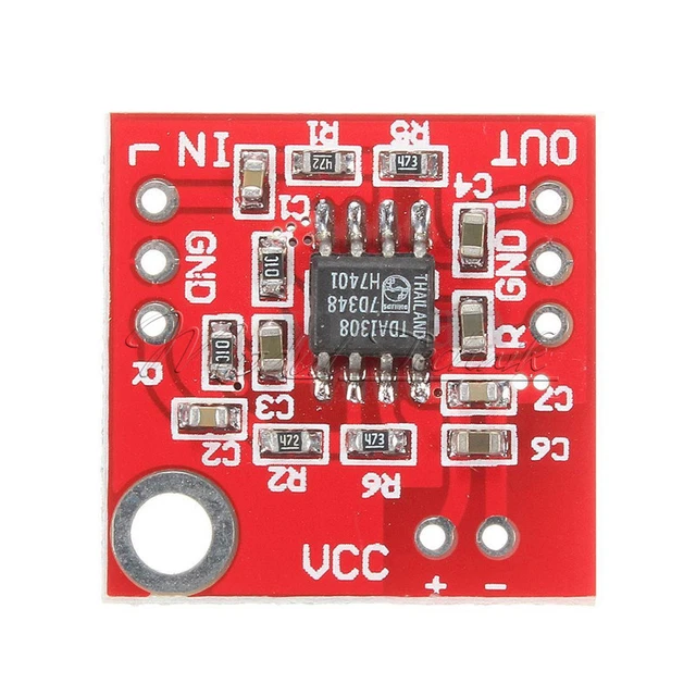 3-6V TDA1308 STEREO Headphone Amplifier Board Module Preamplifier For ...