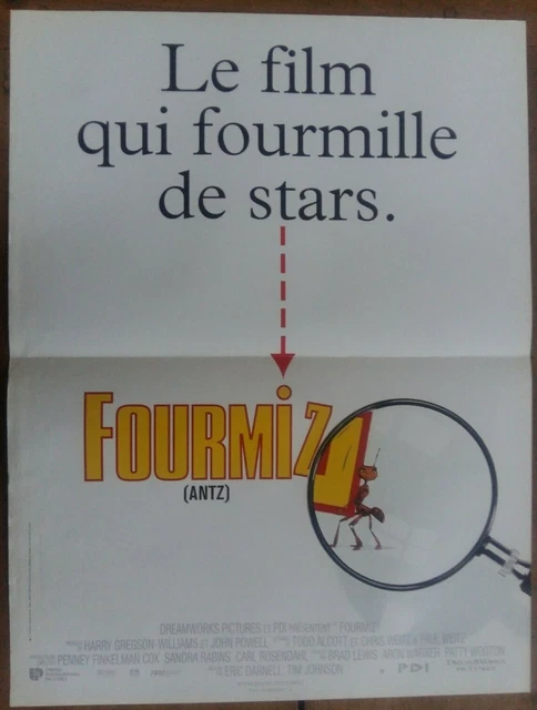 AFFICHE FOURMIZ ANTZ Eric DARNELL Tim JOHNSON 40x60cm EUR 10,00 ...