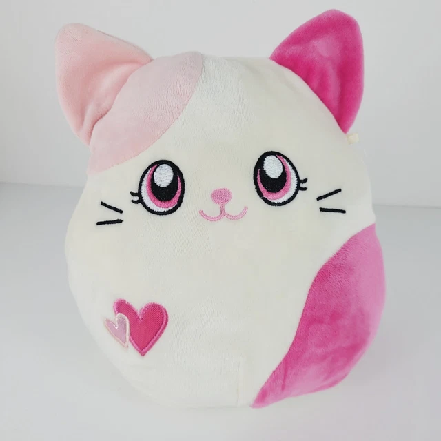 SQUISHMALLOWS ROXY THE Cat Anime Eyes Kellytoy Squeezable Soft Plush 9 ...