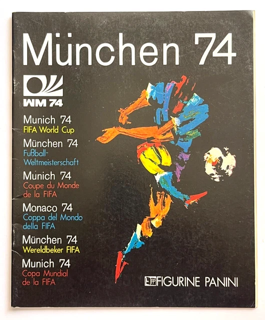 ALBUM FIFA WORLD Cup GERMANY 1974 PANINI MUNCHEN Magazine Reprint JOHAN ...