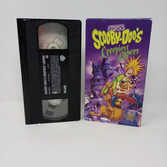 SCOOBY-DOOS CREEPIEST CAPERS (VHS 2000 Slipsleeve) Cartoon Network ...