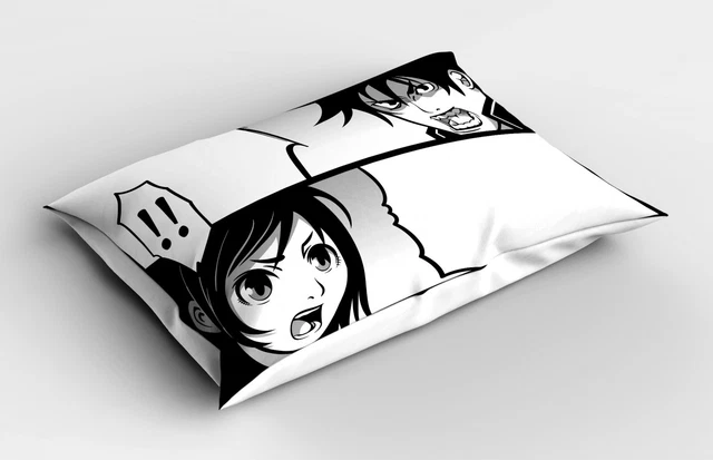 ANIME TAIE D'OREILLER Cartoon Comic japonais EUR 22,99 - PicClick FR