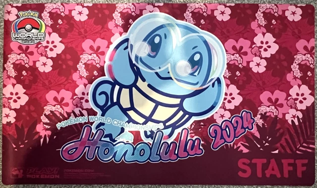 POKEMON 2024 HONOLULU World Championship Staff exclusive Playmat HW7 £ ...