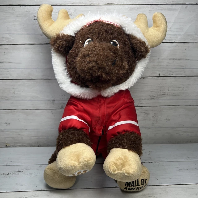BUILD-A-BEAR WORKSHOP MALL of America Exclusive Moose Reindeer Plush ...