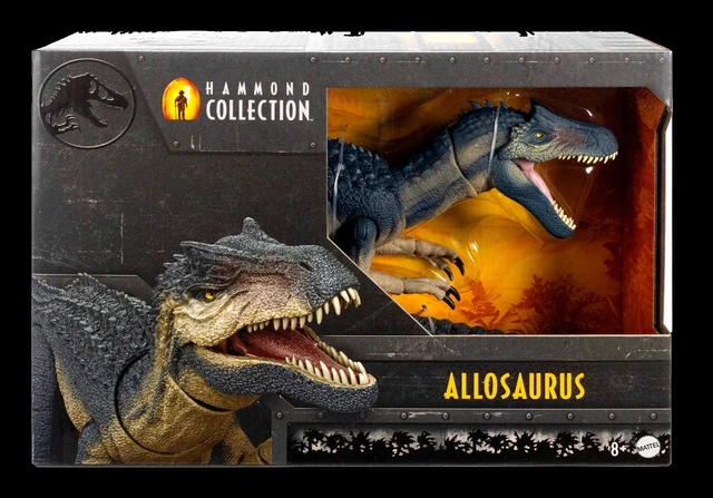JURASSIC WORLD HAMMOND Collection Allosaurus JCG13 Mattel NEU/OVP EUR ...
