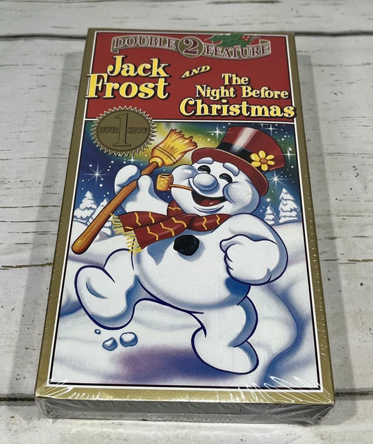 1998 JACK FROST & The Night Before Christmas Holiday VHS Tape New ...