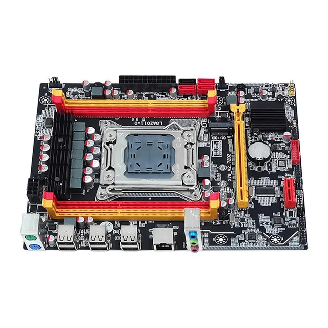 X79 COMPUTER MOTHERBOARD PCI-E 16X LGA 2011 Desktop Motherboard 12*USB ...