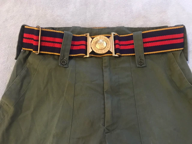 RLC STABLE BELT The Royal Logistics Corp Genuine British Army Issue $40 ...