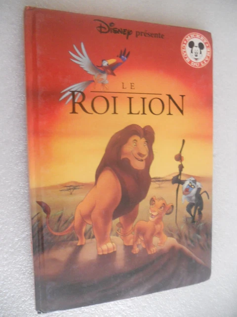 LIVRE BD WALT disney présente le roi lion club du livre mickey EUR 5,50 ...