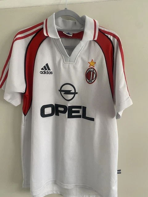 AC MILAN 2001/02 Away Shirt - L £20.00 - PicClick UK