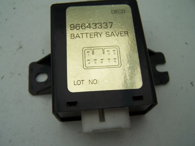 DAEWOO / CHEVROLET Matiz Battery saver Relay 96643337 (2001-2005) £12. ...