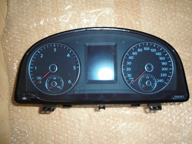 ORIGINAL VW TOURAN Premium Tacho Kombiinstrument Tdi Tft Farbig ...
