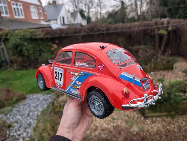 TAMIYA 58650 MF-01X 1/10 RC VW Beetle Rally 4WD RTR Freshly Built £160. ...