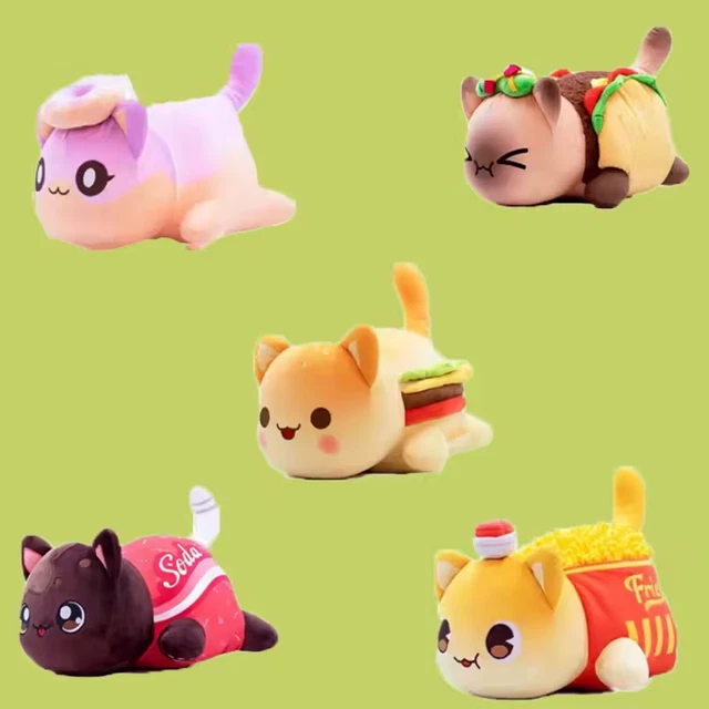 APHMAU MYSTERY MEEMEOW Collectable Plush Stuffed Donut Cat Cheese Plush ...